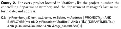 Quantifiers In Tuple Relational Calculus Existencial And Universal