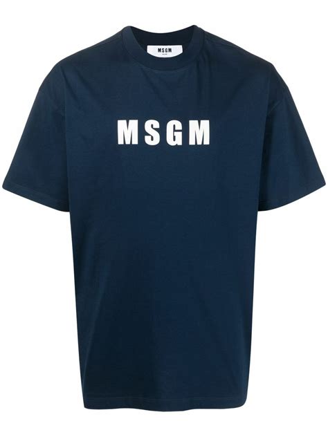 Msgm Logo T Shirt Msgm