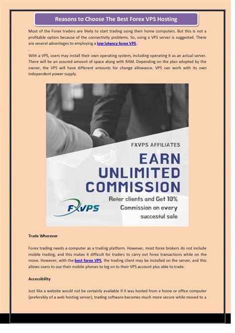 Reasons To Choose The Best Forex Vps Hosting Forex Hosting Do You Work