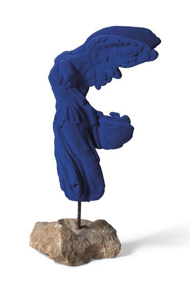 Yves Klein La Victoire De Samothrace S9 1962 Mutualart
