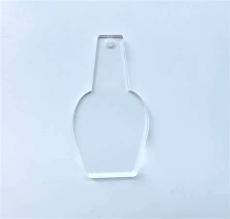 Clear Cutex Bottle Acrylic