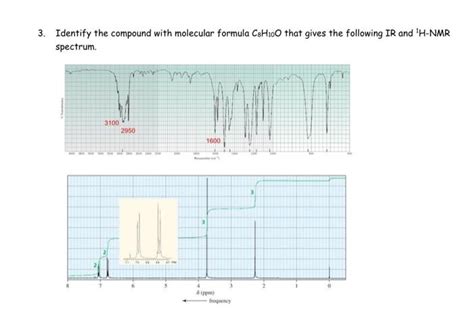 Solved Identify The Compound With Molecular Formula C8h10o
