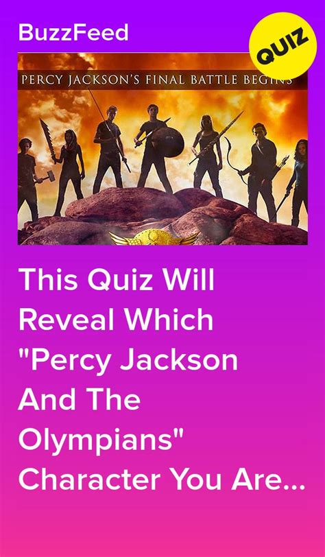 Best 9 This Quiz Will Reveal Which “percy Jackson And The Olympians
