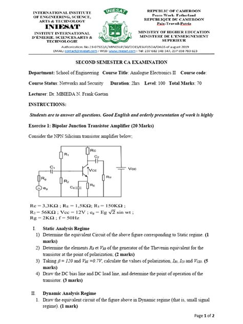 Analog Electronics 2023 Pdf Science And Mathematics Technology