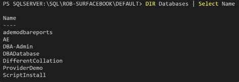 Using The Powershell Sql Provider With Sql Authentication Sqlservercentral