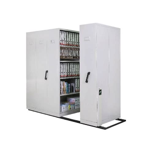 4 Bay Single Deep Hand Push Mobile Compactor Furnic