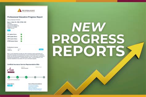 Elevating Your Professional Journey Introducing Progress Report Emails
