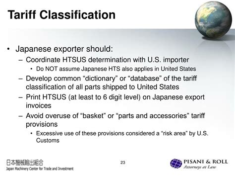 Ppt U S Customs Trade Compliance What Japanese Exporters Need To