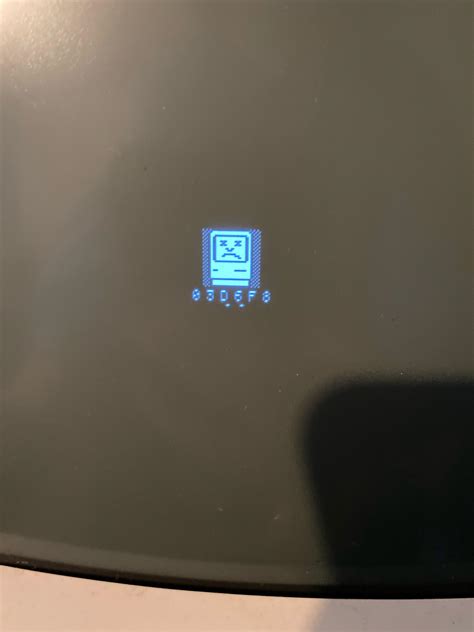 Mac Plus Giving Sad Mac Face And An Error Code “03d6f8” R Vintageapple