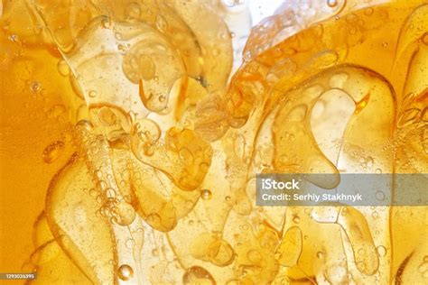 Yellow Fat Like Obesity Cells Under The Microscope Is A Chemical