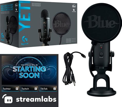 Customer Reviews Logitech Blue Yeti Game Streaming Usb Condenser