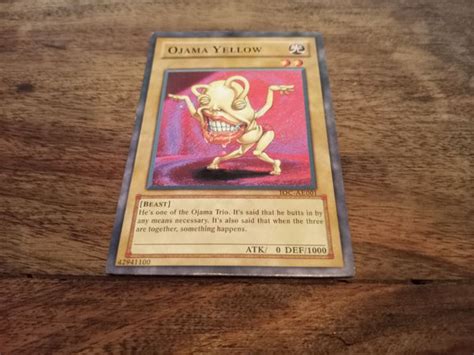 Yu Gi Oh Ojama Yellow Ioc 001