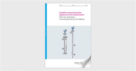 Bypass For Level Measurement
