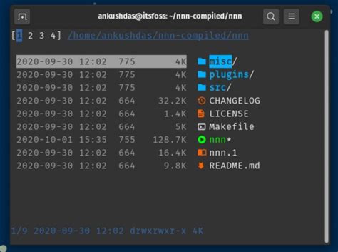 Nnn A Blazing Fast Terminal File Browser For Pro Linux Users