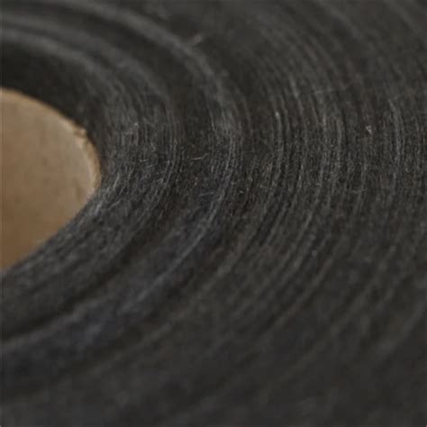 Black Tissue Fiberglass Fabrics In Black For Sound Absorbing Barrier