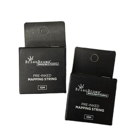 Pre Inked Mapping String Black Pre Inked Mapping String Black