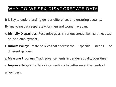 Gender And Value Chain Gender Disparities In Agriculture Sex Disaggregated Data Indicators