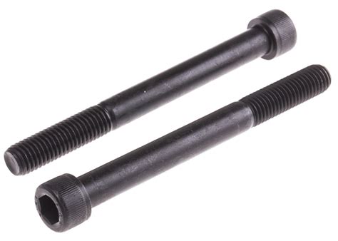 Rs Pro M12 X 120mm Hex Socket Cap Screw Black Self Colour Steel Rs