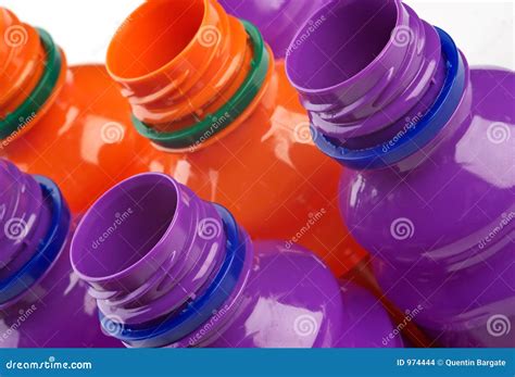 Colored Plastic Texture From A Row Of Boxes Royalty Free Stock