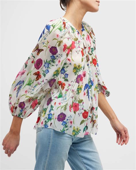 Lagence Teagan Dolman Sleeve Blouse Neiman Marcus