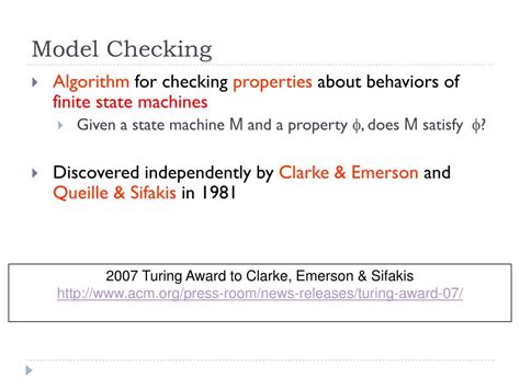 Ppt Model Checking For Security Powerpoint Presentation Free