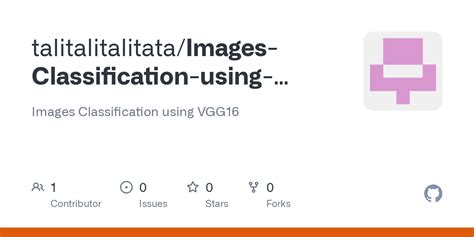 Github Talitalitalitata Images Classification Using Vgg16 Images