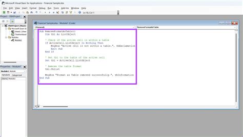 como remover “formatar como tabela” no excel