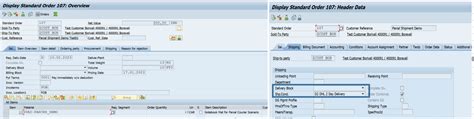 Sap S4hana 1909 Tm Parcel Shipment Sap Community