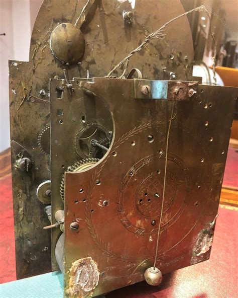 Antiques Atlas Early Verge Fusee Bracket Clock Movement As1062a103