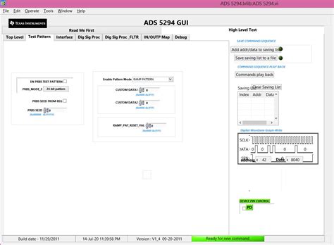 Tsw1400evm Not Generating The Required Ramp Pattern Data Converters