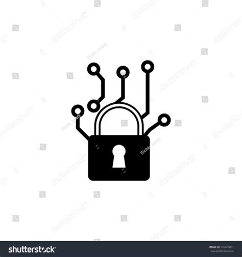 Secure Password Icon Web Mobile Icon Stock Vector Royalty Free