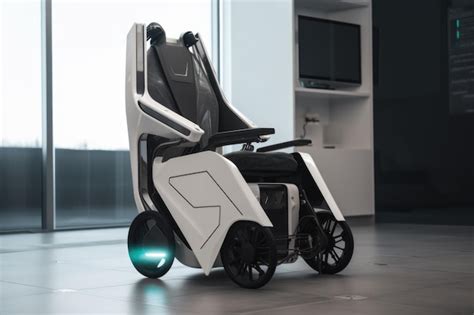 Premium Ai Image Aidriven Wheelchair Providing Independence And Mobility To Patient Created
