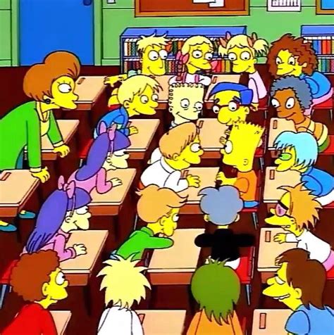 Bart Simpson In Class