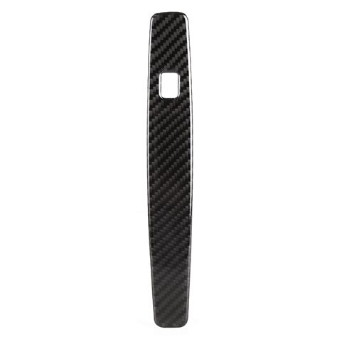 Car Carbon Fiber Rear Trunk Outside Handle Decorative Sticker For Wey