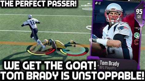 Playoffs Tom Brady Is Unstoppable The Perfect Passer Madden 18