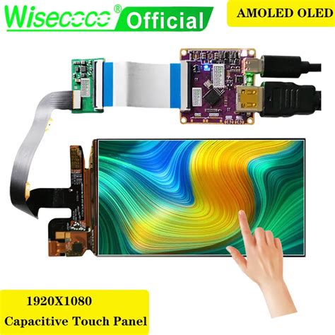 Wisecoco Oled Display 5.5 Inch 1920x1080 LCD Module Capacitive Touch ...