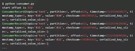Python操作分布式流处理系统Kafka Python 火龙果软件