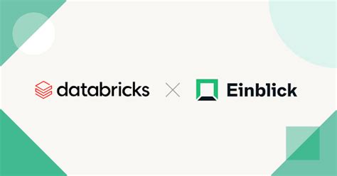 Welcome to the Data Intelligence Platform: Databricks + Einblick | Databricks Blog