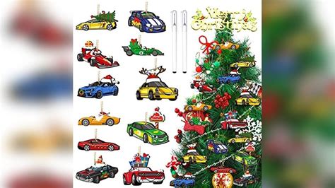 Car Christmas Ornaments Unique Vintage And Racing Designs