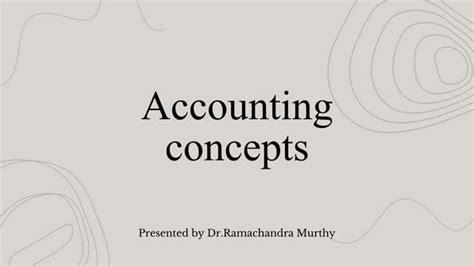 Accounting Concepts And Conventions Pptx
