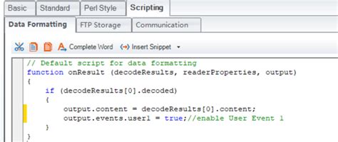 How To Use Discrete Io User Events Outputs In Scripting Cognex