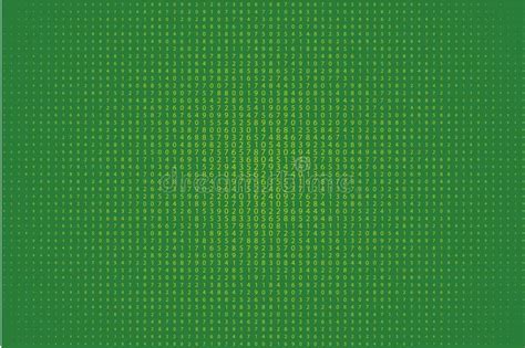 Random Numbers 0 9 Background In A Matrix Style Code Pattern With