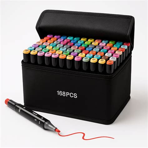 Touch Morky Touch Markers 168 Colors Artist Drawing Set