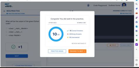 Job Oriented Programme In Python Mcq Practice Sudheer Kumar Karempudi