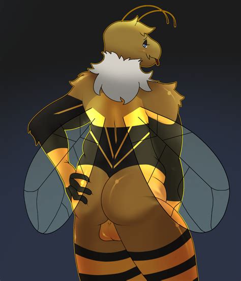 Rule 34 Anthro Arthropod Ass Balls Bee Big Balls Big Butt Clothing