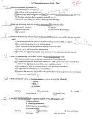 Pastpapers AP Macroeconomics Multiple Choice Questions Alefredo Books