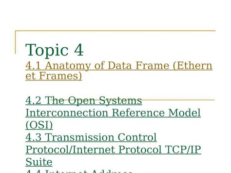 PPT Anatomy Of Data Frame Ethernet Frames Ethernet Frame DOKUMEN TIPS