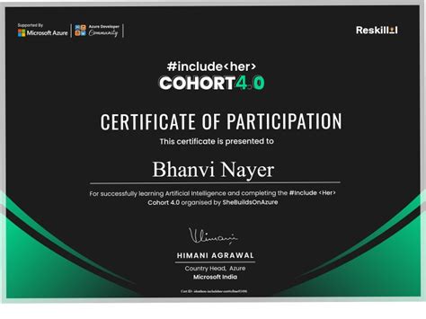 Bhanvi Nayer On Linkedin Include Shebuildsonazure