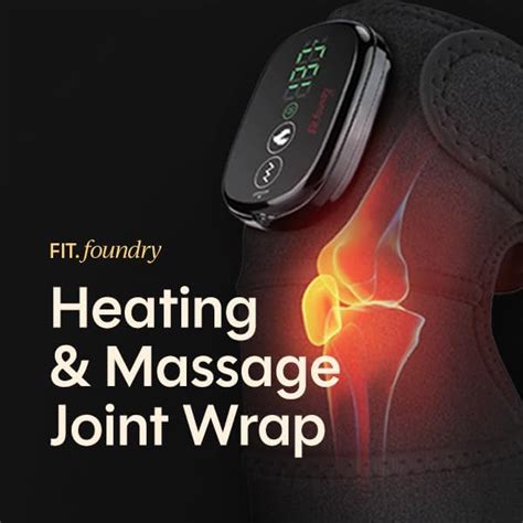 Fit Foundry Cordless Joint Relief Wrap With Vibration And Heating