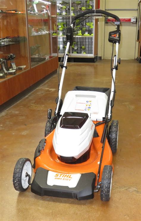 Stihl Rma V Battery Operated Self Propelled Inch Brushless Lawn Mower